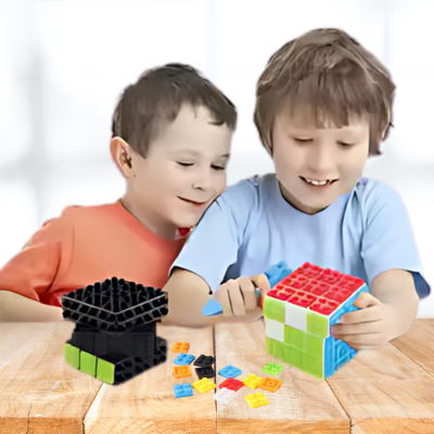 Cube 3x3 Building Blocks - Jeu Logique – La Boutique Atypique d'Ezio